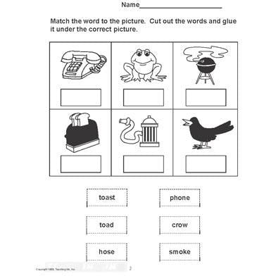 Phonics Activity Books - Long Vowels (Gr. K-2) – Audio-Forum