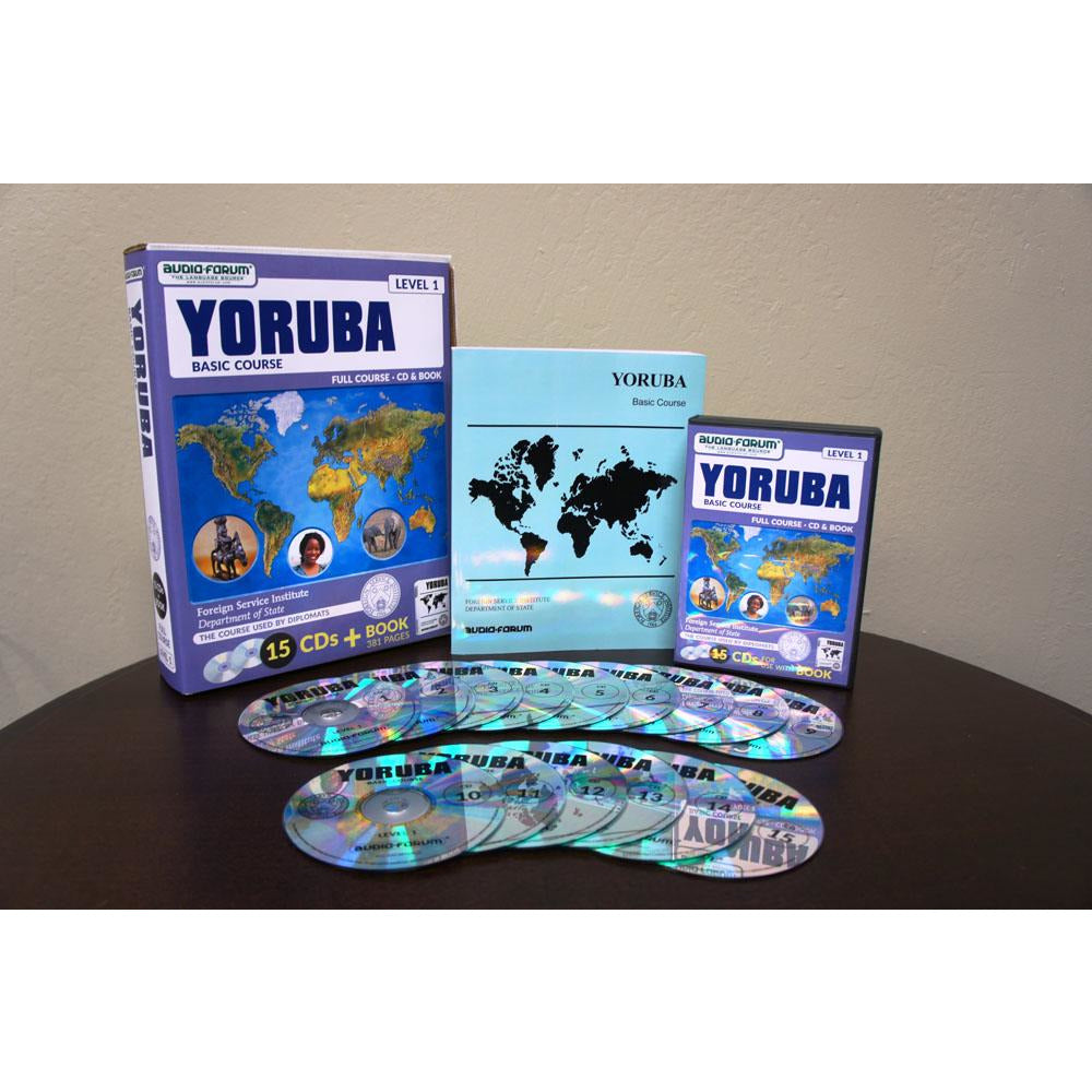 FSI: Yoruba Basic Course (15 CDs/Book) – Audio-Forum